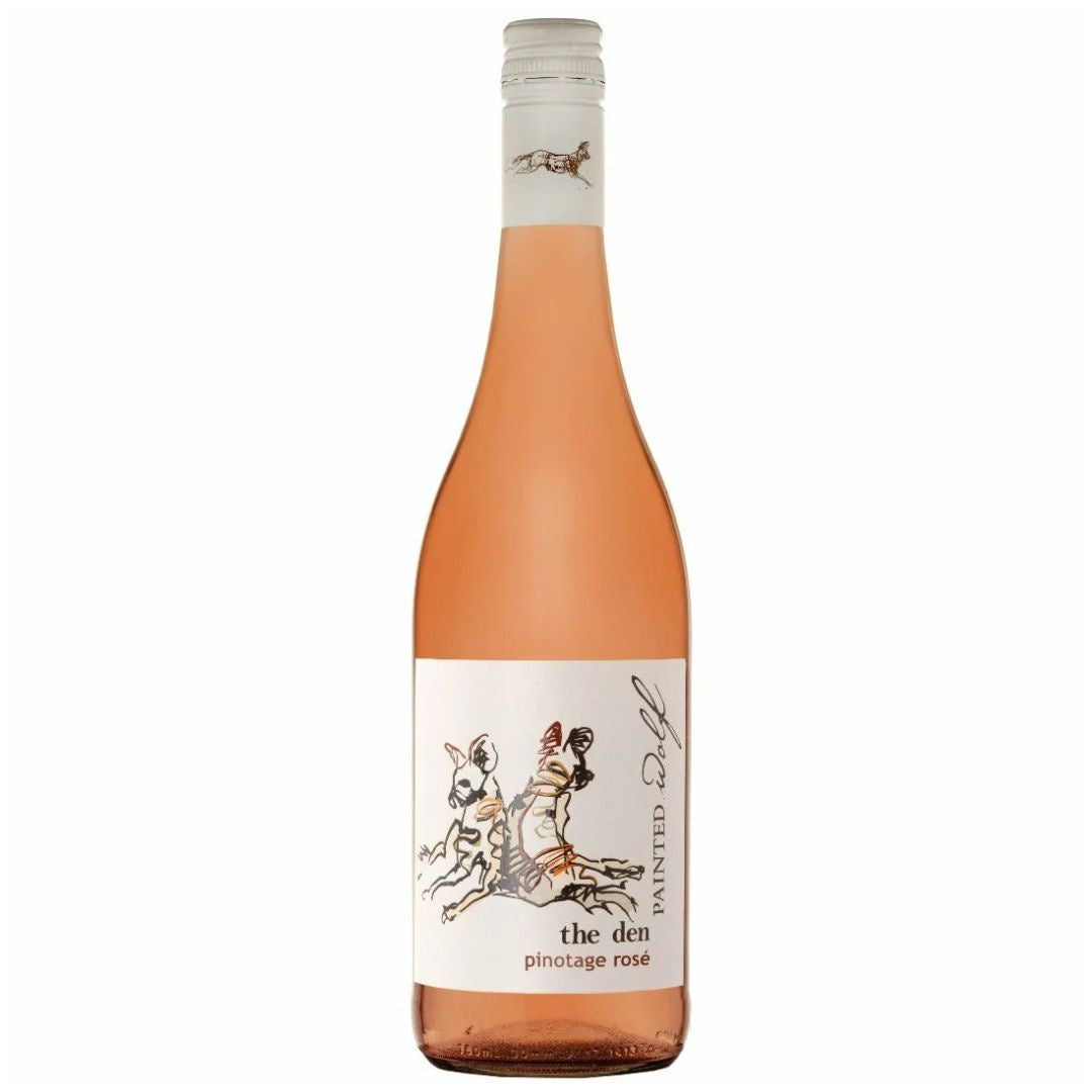 Painted Wolf The Den Dry Pinotage Rose 2024 x6 – Dry Dock Liquor