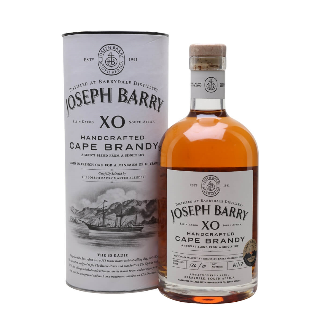 JOSEPH BARRY XO CAPE BRANDY – Dry Dock Liquor